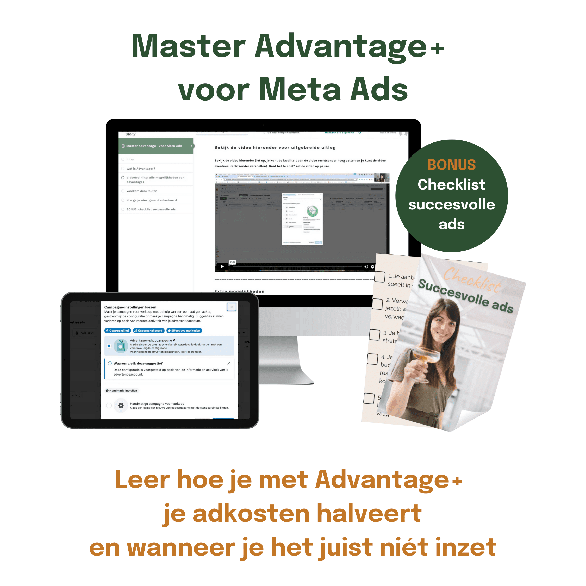Master Advantage+ voor Meta Ads - Modern Story